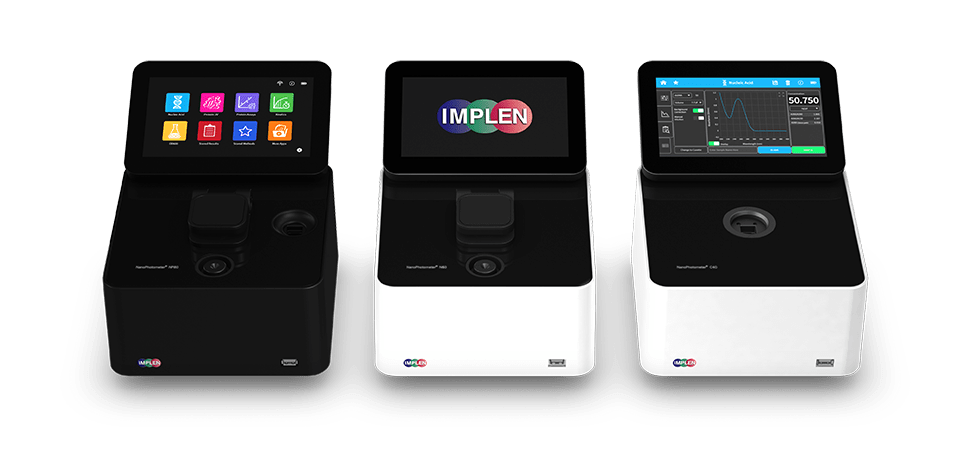 Implen | NanoPhotometer® | Best in Spectrophotometers | NanoDrop ...